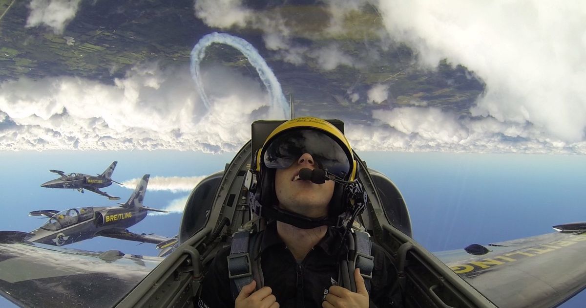 I pulled a Top Gun and took a test flight with a CNE air show jet team ...