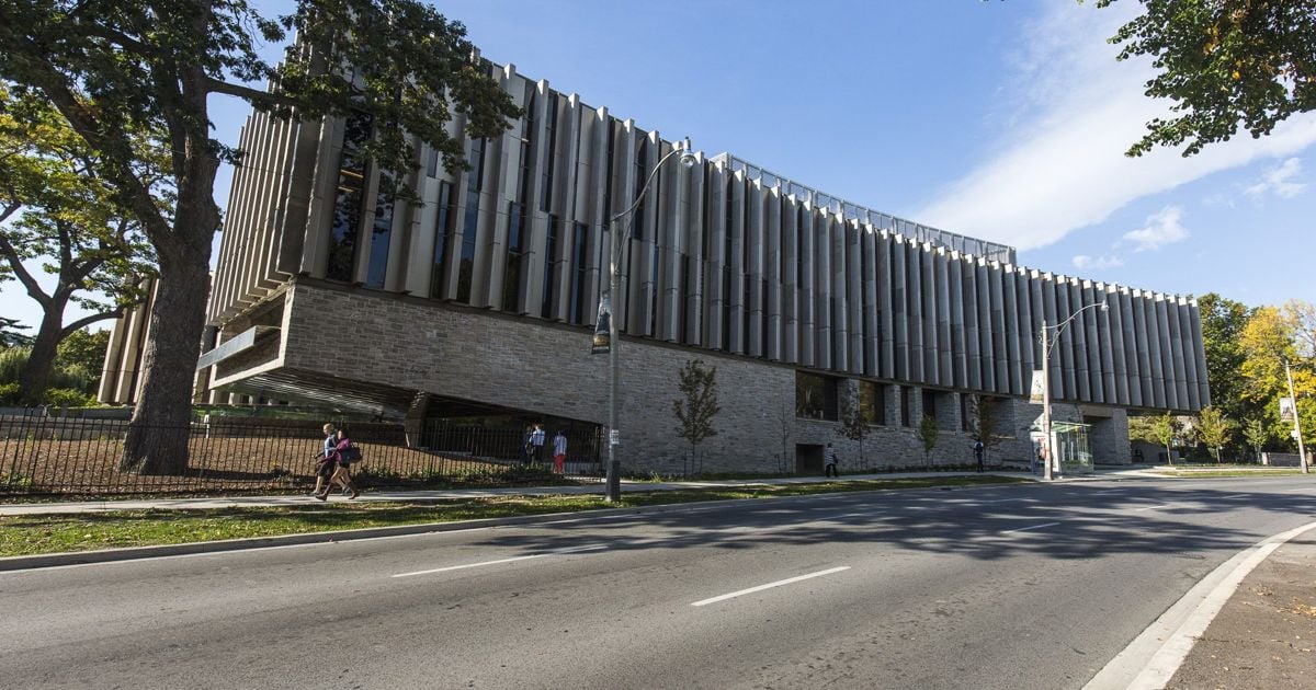Inside U of T's new Jackman Law Building, with a three-floor atrium and ...