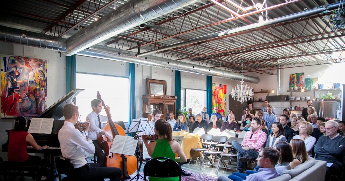 This Toronto classical ensemble performs pop-up concerts in living ...