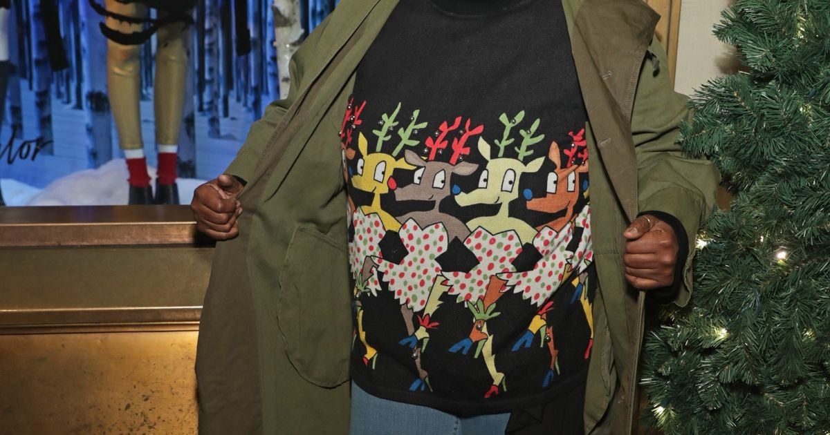 Whoopi Goldberg designed some very peculiar holiday sweaters, which you ...