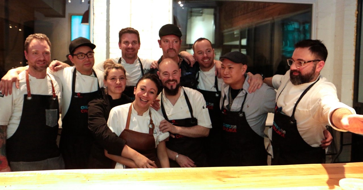 Here's what it looks like when 10 top chefs work together for a one ...