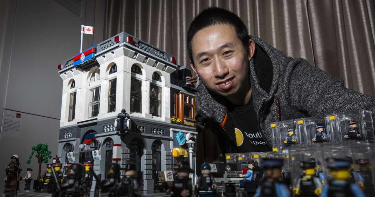 How a TTC streetcar driver custom-built a massive Toronto-themed Lego ...