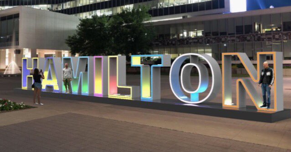 No, Toronto, Hamilton didn't "steal" the idea for their new sign from ...