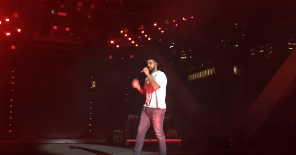 Here's a pretty good video of Drake's surprise performance at Nathan ...