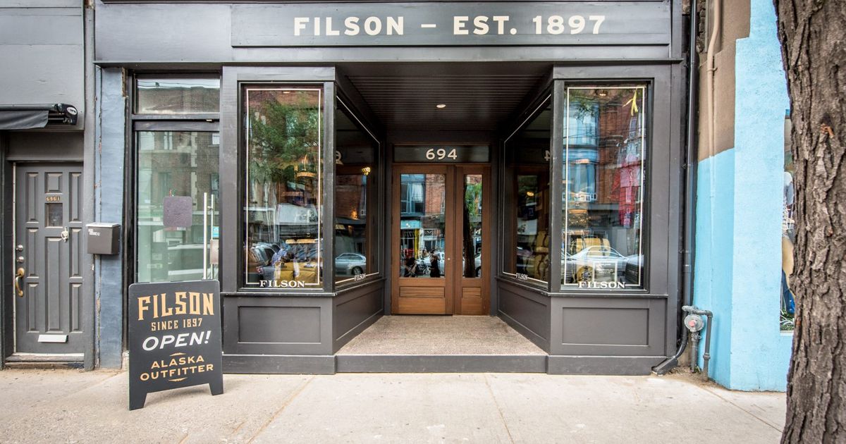 Inside Filson, the outdoorsy Seattle brand's first Toronto flagship ...