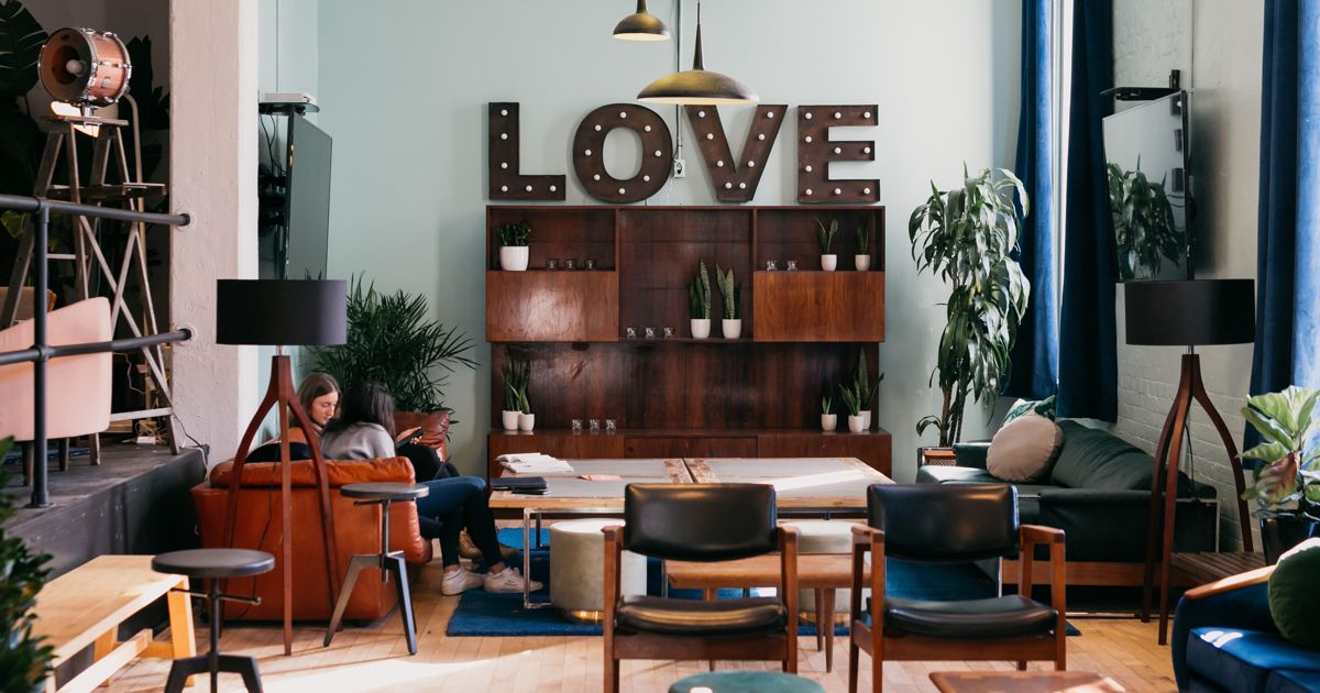 Inside Love Child, a new co-working and social space in the old Hoxton ...