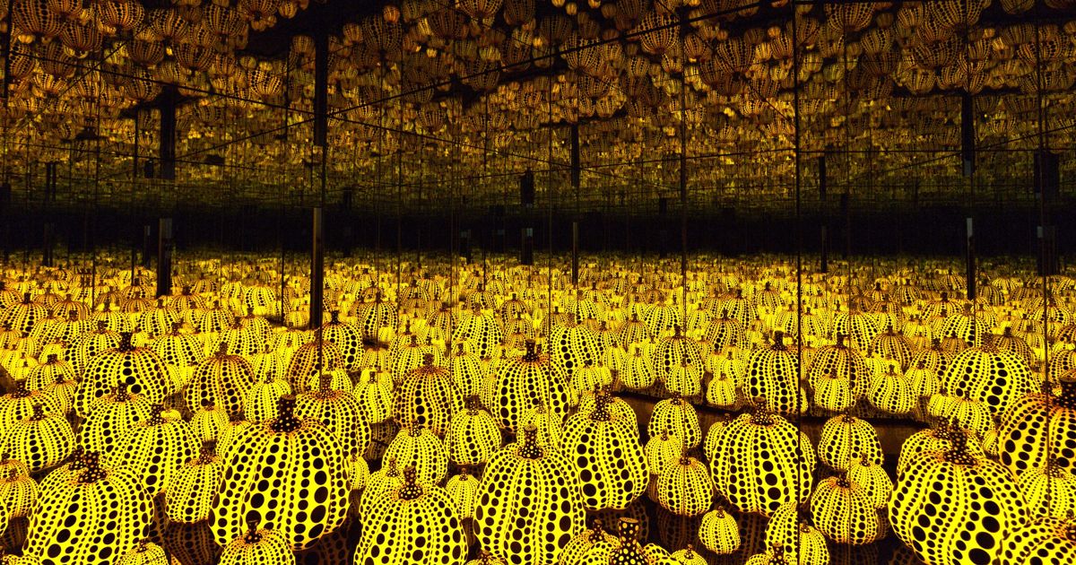 Take a look inside the AGO's colossal Infinity Mirrors exhibition ...