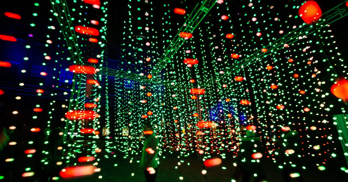 A look at the most dazzling displays at the Toronto Light Festival in ...