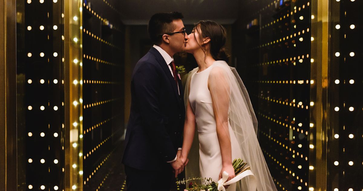 Real Weddings: Inside an elegant micro-wedding at the Kimpton Saint ...