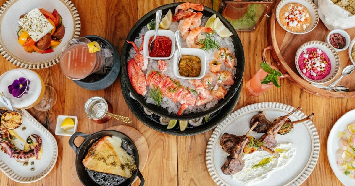 What's on the menu at Myth, a 5,000-square-foot slice of Mykonos on ...