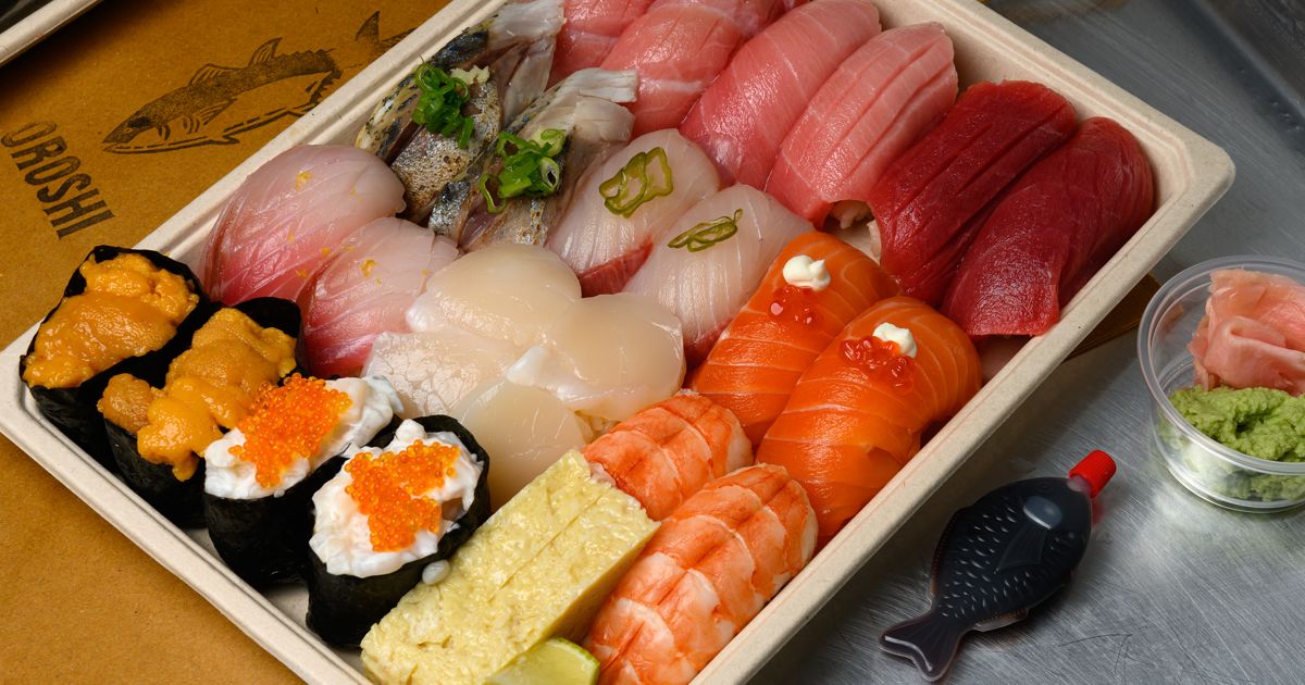 Inside Oroshi Fish Co., a sleek new fish counter and sushi shop tucked ...