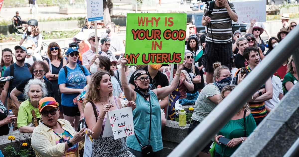 "The same thing could happen here any day": Scenes from this weekend's ...