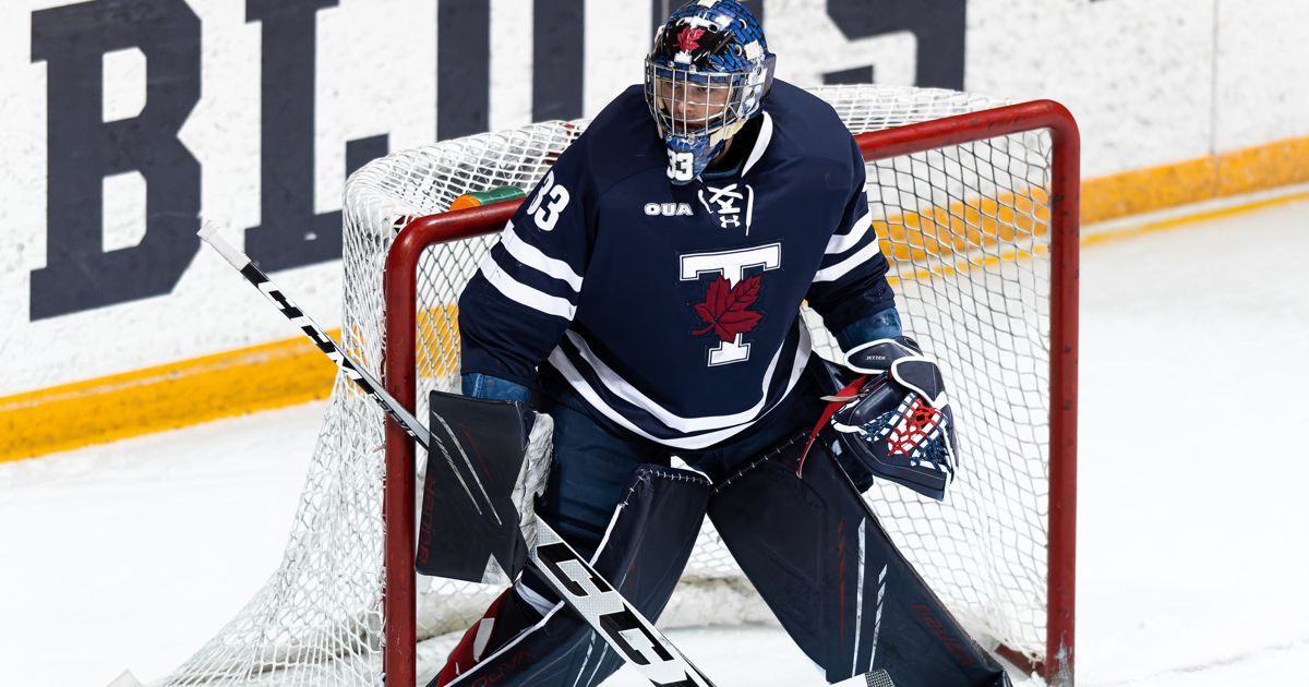 “I didn’t have enough time to be anxious”: U of T goalie Jett Alexander ...