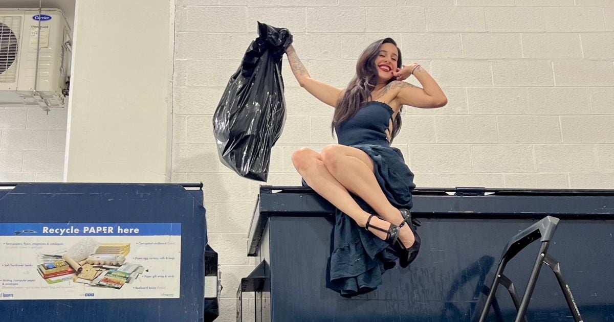 “Garbage bags are an amazing material”: Meet the designer turning used ...