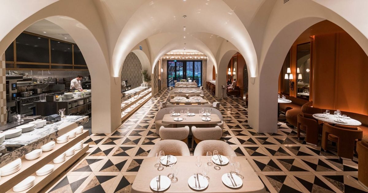 What's on the menu at Daphne, a massive mid-century-inspired modern ...