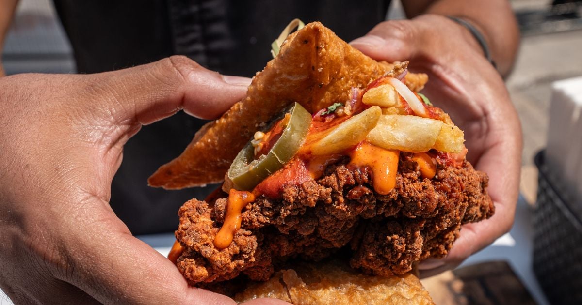 Cheeseburger ice cream, four-pound tacos, deep-fried pizza and ...