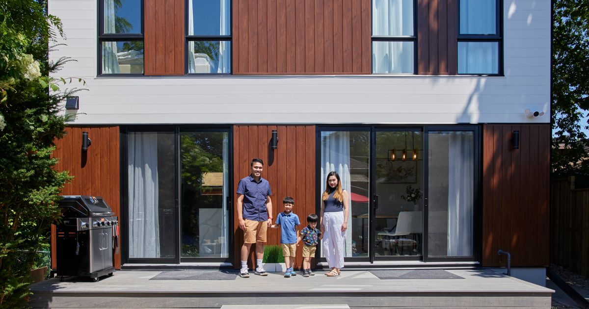 "We built a four-bedroom laneway house in East York for $650,000 ...