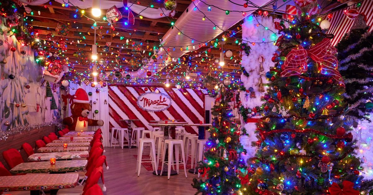 A look inside Miracle on Bloor, a diabolically festive pop-up cocktail ...