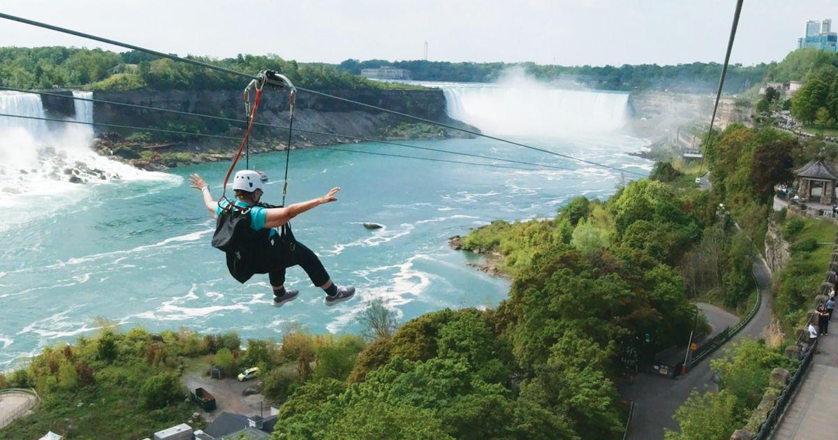 “For my 98th birthday, I zip-lined over Niagara Falls” - Toronto Life