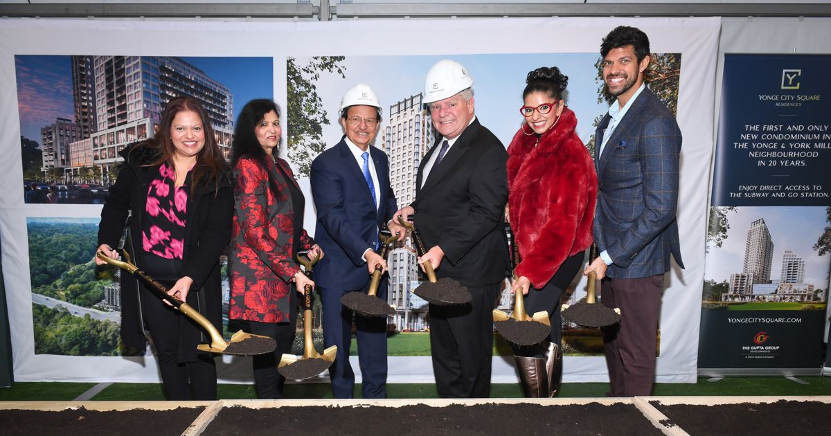 High-end developer The Gupta Group breaks ground on Yonge City Square ...