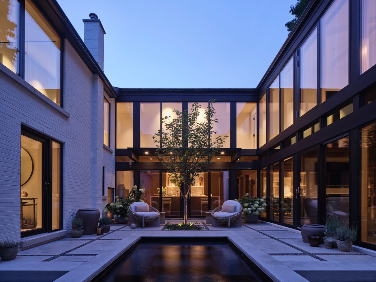 $9 million for a mid-century marvel in Rosedale with a secret garden ...