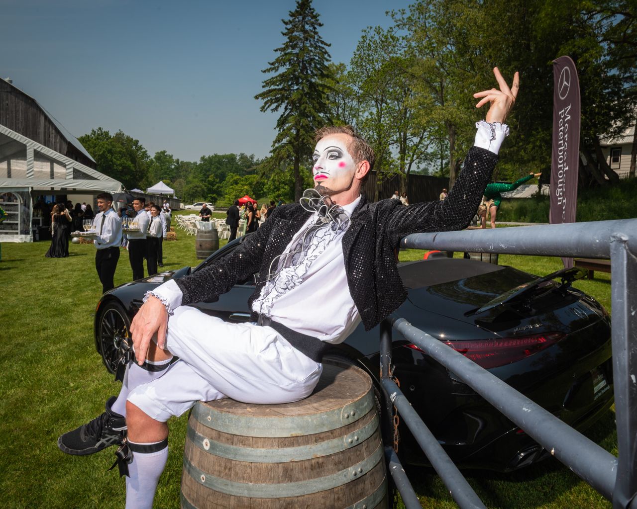 The best-dressed guests at art patron Bruce Bailey's masquerade Canadian Fête Champêtre ...