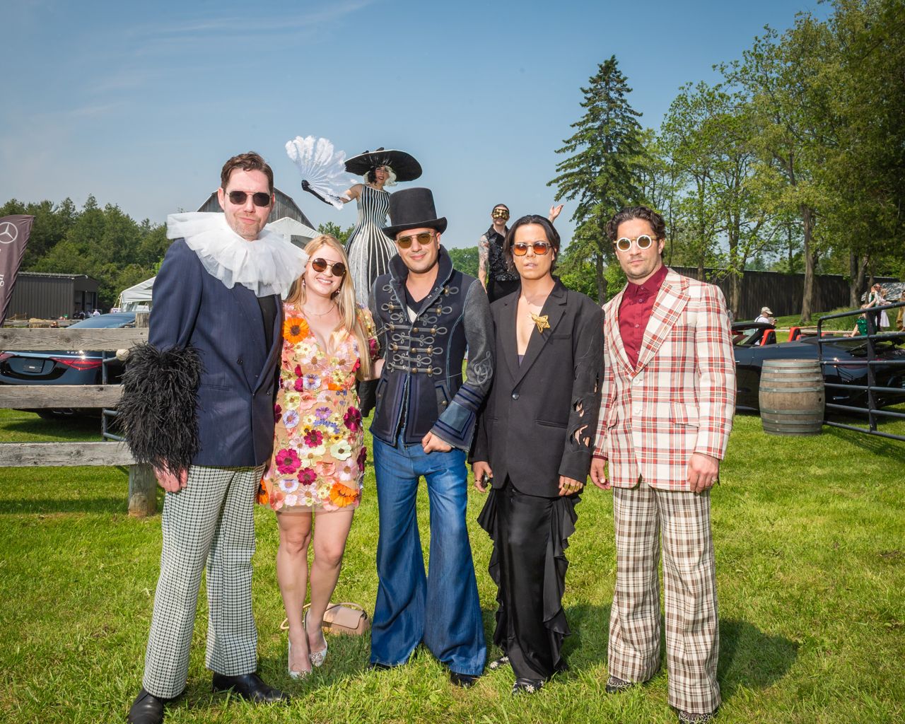 The best-dressed guests at art patron Bruce Bailey's masquerade Canadian Fête Champêtre ...