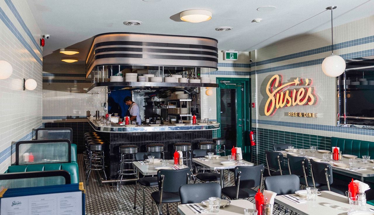 This retro diner is serving char siu breakfast sandwiches and Kewpie ...