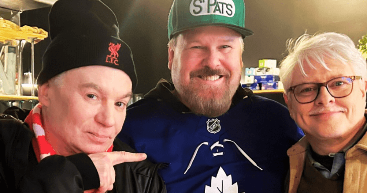 Mike Myers and Dave Foley paid a visit to the Rivoli - Toronto Life