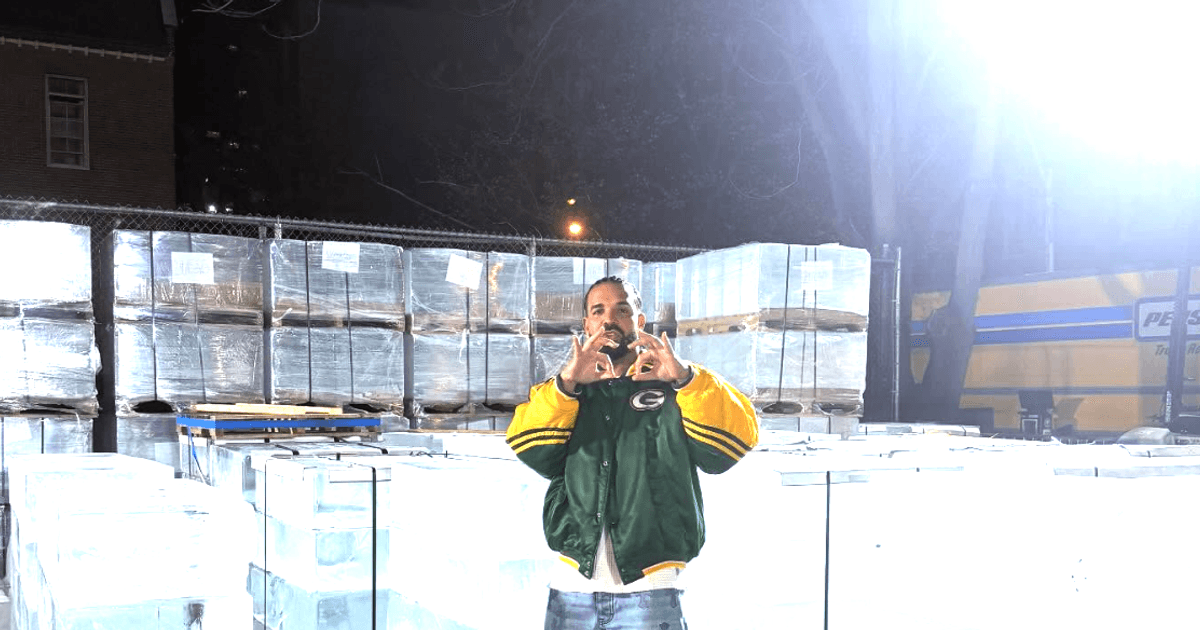 Please don't fall off the massive Drake ice block - Toronto Life