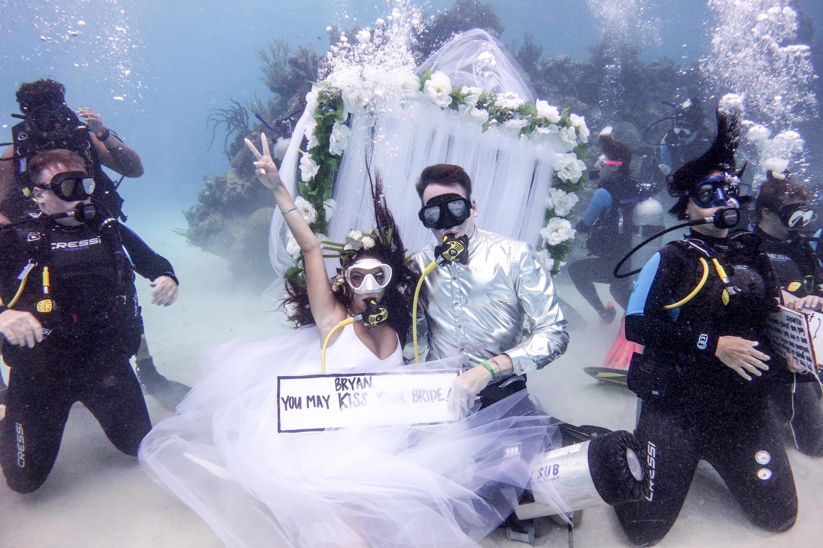 Scuba Diving Wedding